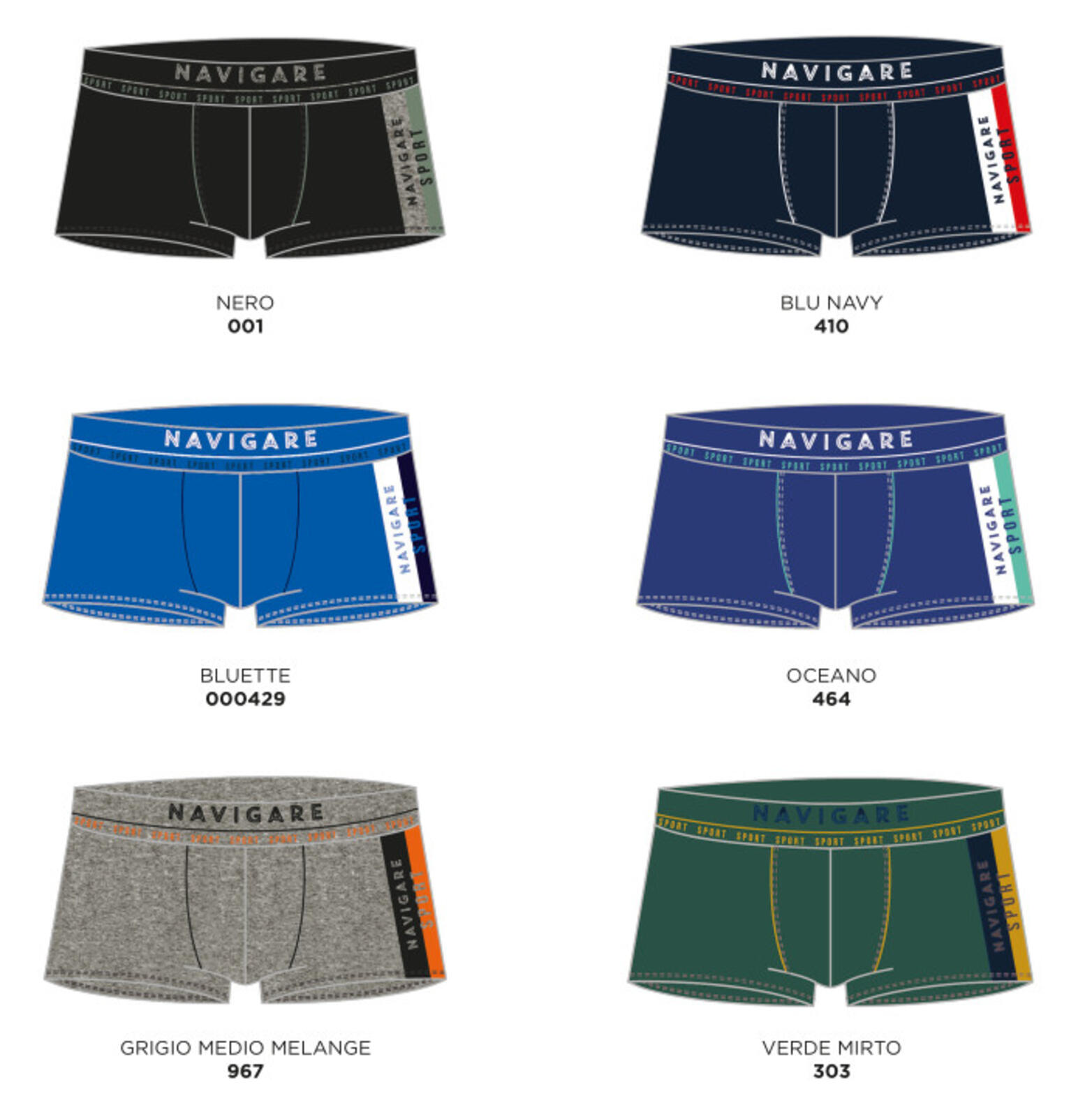 BOXER UOMO 21316Z NAVIGARE | Ingrosso SLIP E BOXER UOMO | Tellini S.r.l ...