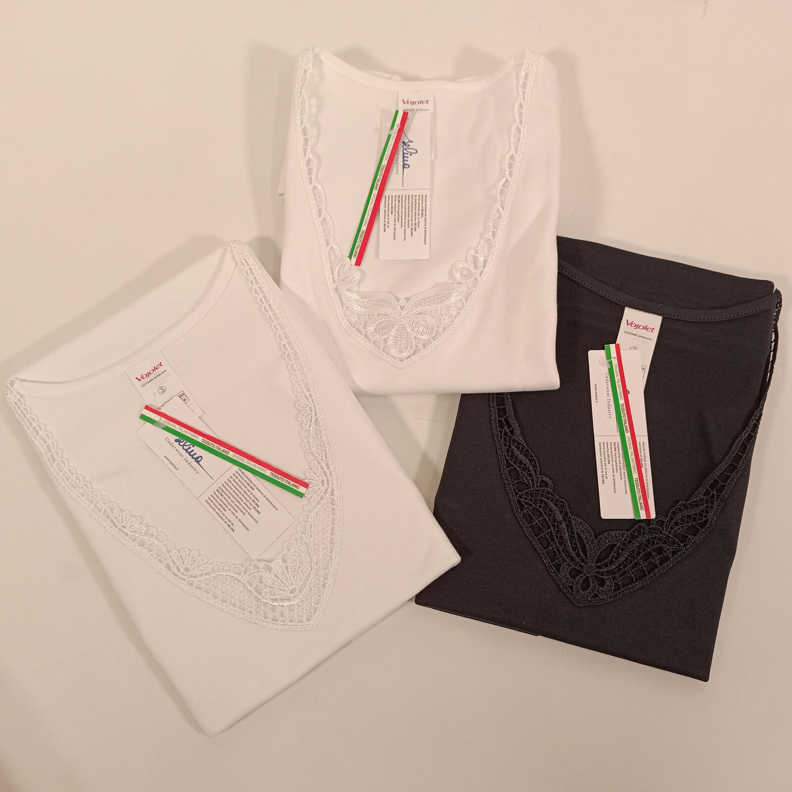 CAMICIOLA DONNA S/L 5203 VAJOLET | Ingrosso MAGLIE INTIME DONNA ...