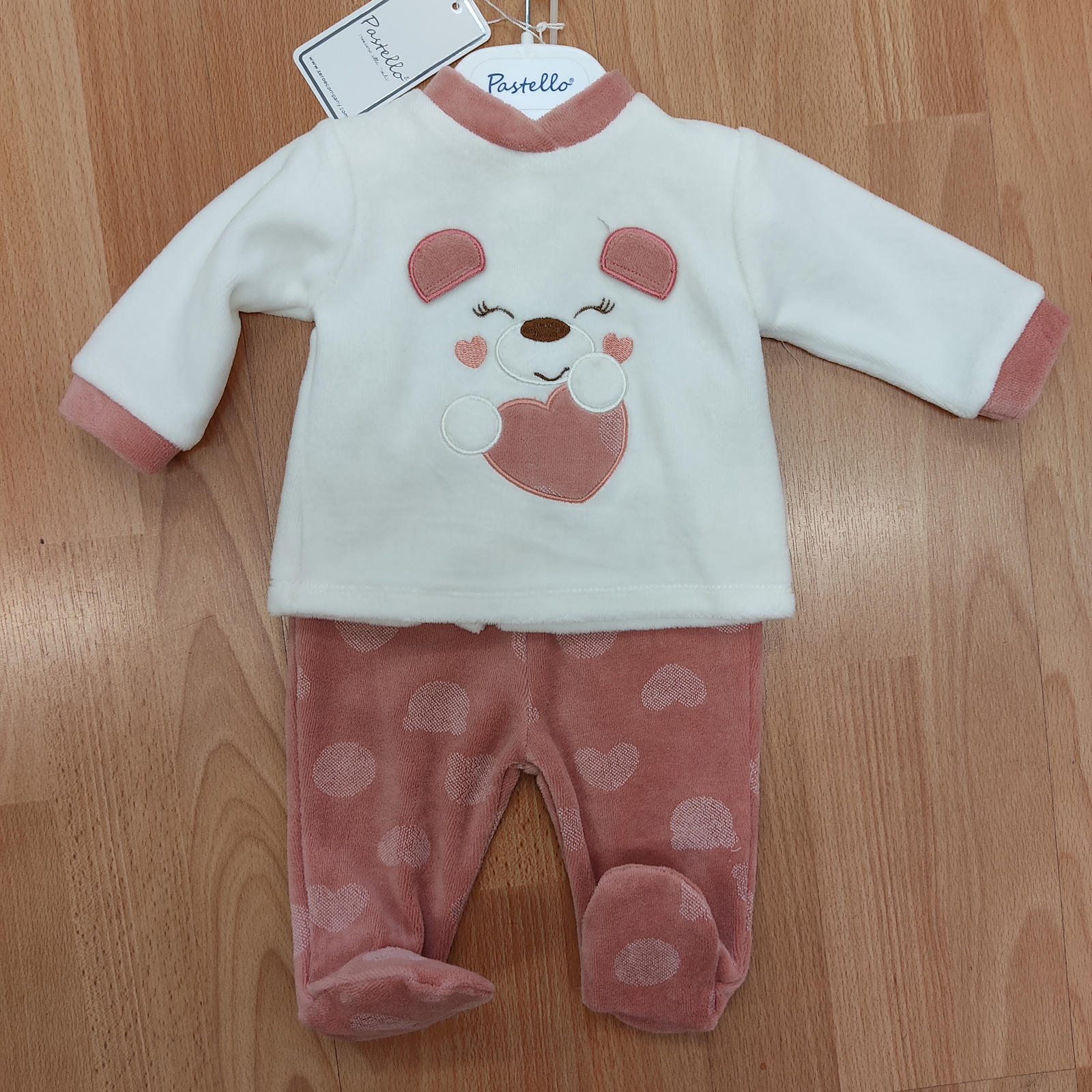 COMPLETO NEONATA CP4X PASTELLO | Ingrosso ABBIGLIAMENTO NEONATA 0/30 ...