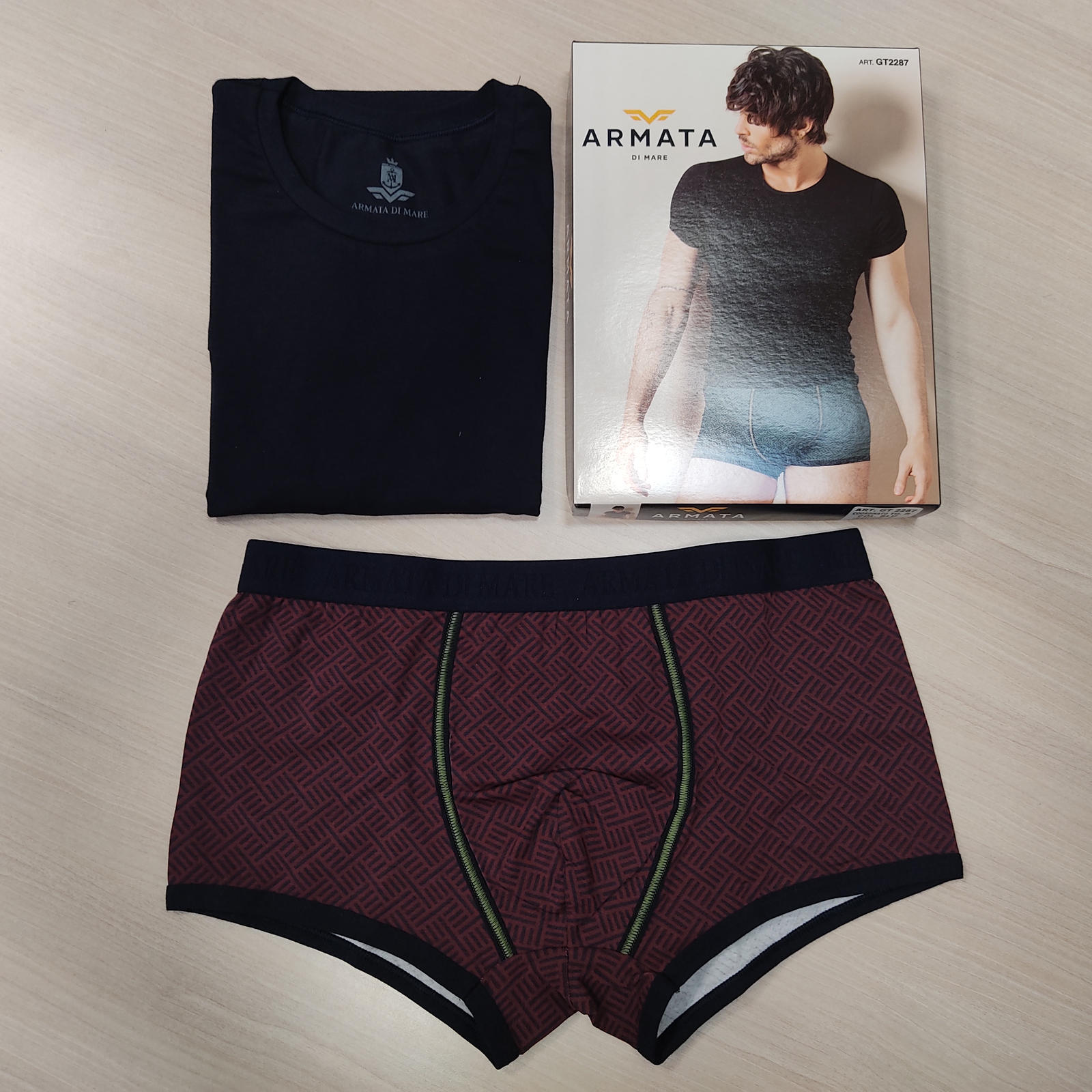 COMPLETO INTIMO UOMO GT2287 ARMATA DI MARE | Ingrosso MAGLIE INTIME ...