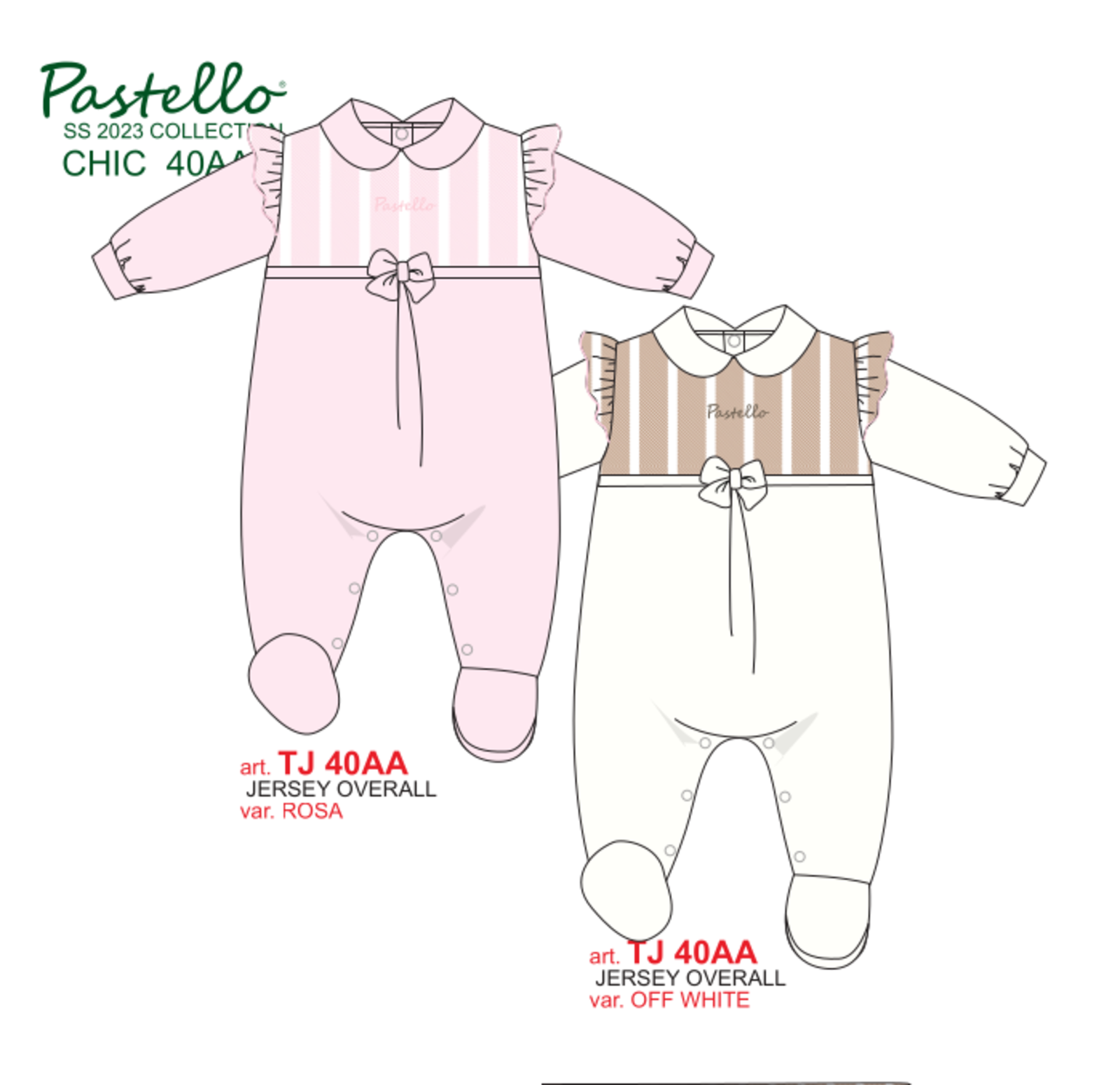 TUTINA NEONATA TJ40AA PASTELLO | Ingrosso ABBIGLIAMENTO NEONATA 0/30 ...