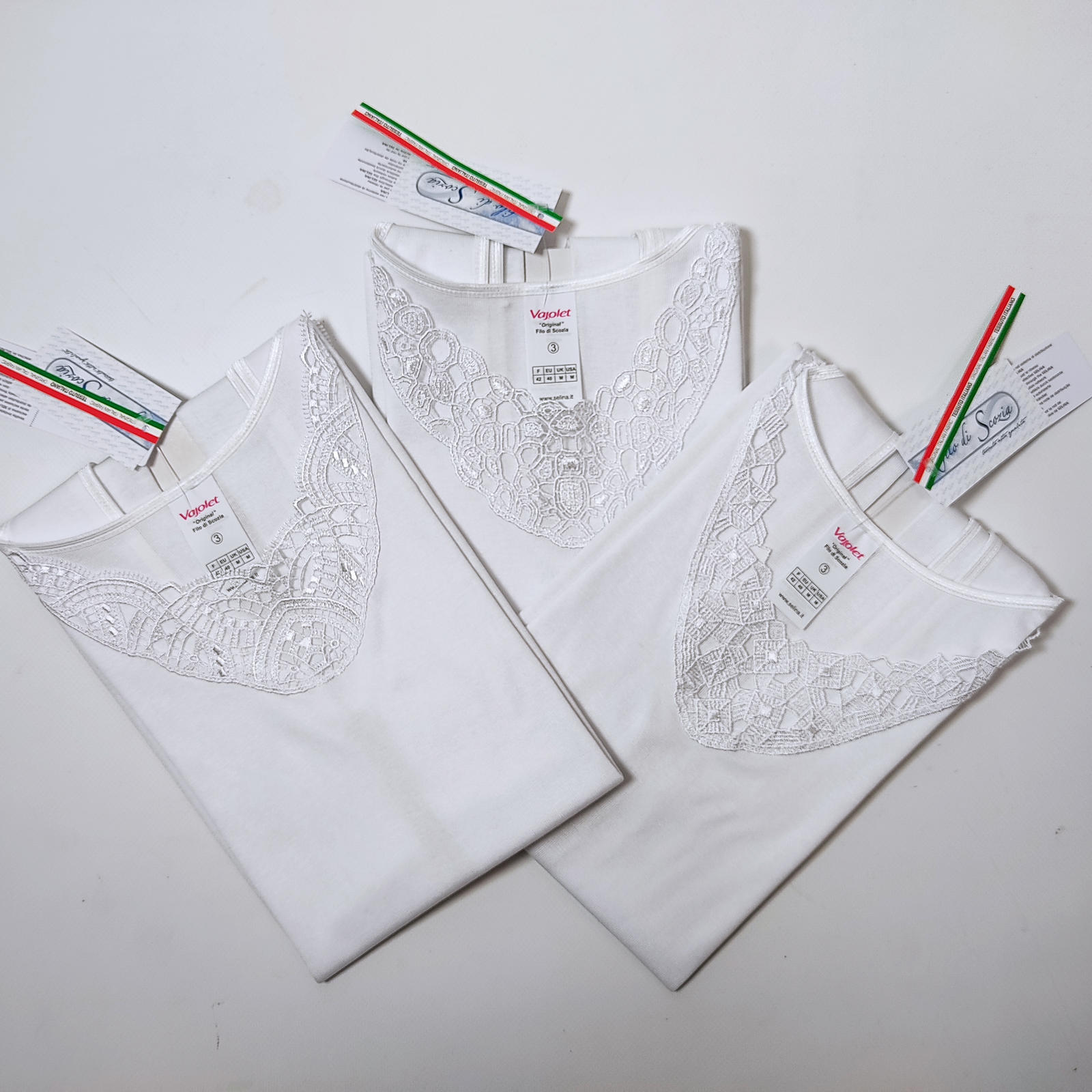 CAMICIOLA DONNA S/L 5103 VAJOLET | Ingrosso MAGLIE INTIME DONNA ...