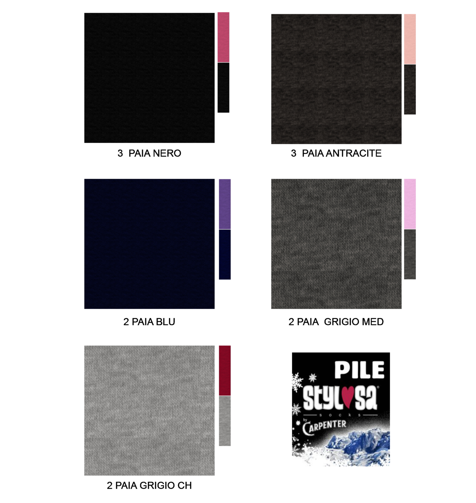 CALZINO DONNA CORTO W039 PILE STYLOSA | Ingrosso CALZE E COLLANT DONNA ...