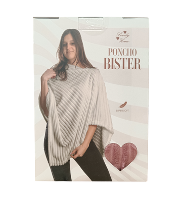 VESTAGLIA DONNA PONCHO BISTER LOVELY HOME | Ingrosso PIGIAMI DONNA ...