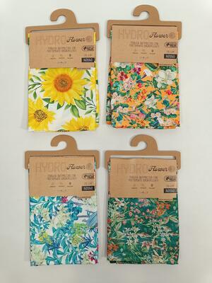 TOVAGLIA ANTIMACCHIA 12P HYDRO FLOWERS 140X230 S&G | Ingrosso TAVOLA ...